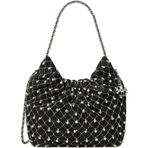 Tory Burch Mini Fleming Bell Hobo Bag