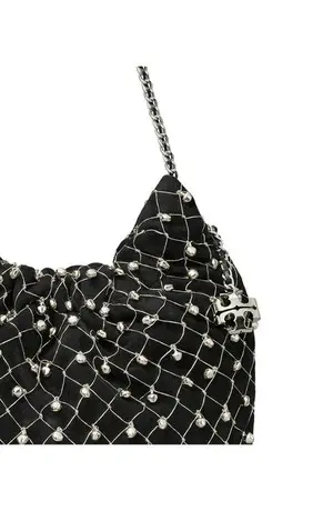 Tory Burch Mini Fleming Bell Hobo Bag