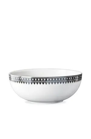 CASKATA Marrakech Vegetable Serving Bowlporcelain - Black