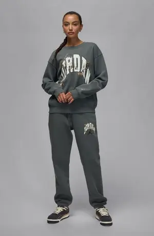 JORDAN Realtree® Camo Brooklyn Fleece Graphic Joggers - Iron Grey/black