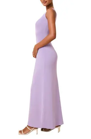 Solid & Striped The Lucerne Rib Sleeveless Maxi Dress - Ultra Violet