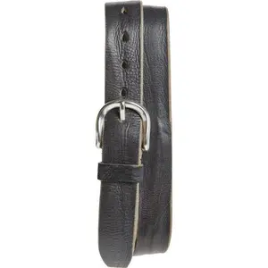 Our Legacy Braided Leather Belt - Soft Coal/torn Bovine