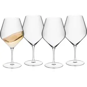 CASKATA Library Red Wine Glasses Set Of 4 Library White Wine 4
