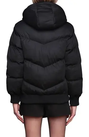 Avec Les Filles Hooded Puffer Jacket