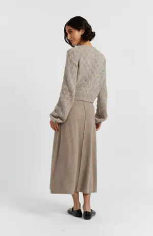 Chinti & Parker Wool Blend Diamond Cardigan