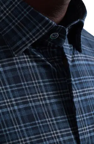 Bugatchi Jules Ooohcotton® Plaid Button-down Shirt