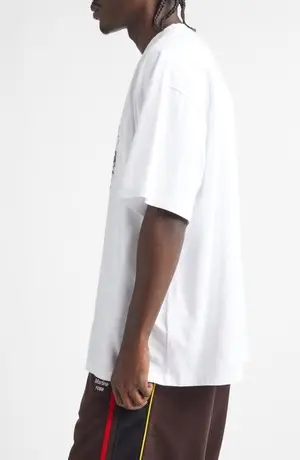 Martine Rose Oversize Short Sleeve Graphic T-shirt - White