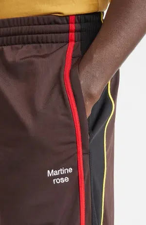 Martine Rose Wide Leg Track Pants - Brown