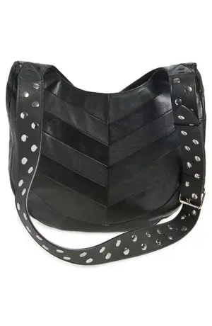 Valentino Garavani Small Patchwork Leather Hobo Bag