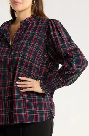 SUGARLIPS Chapman Plaid Shirt