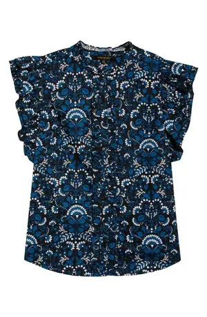 SUGARLIPS Etta Floral Sleeveless Top