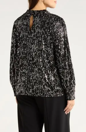 SUGARLIPS Zuri Isabella Sequin Top