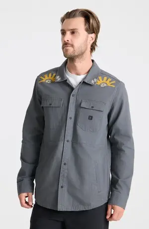 ROARK Hebrides Cotton Canvas Shirt Jacket
