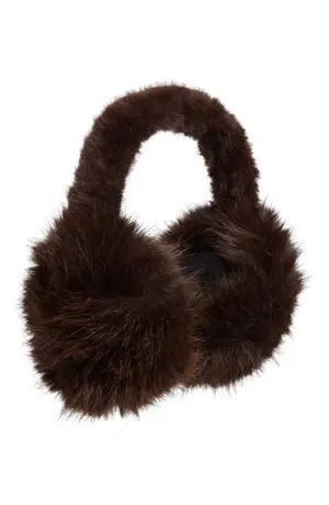 Bp. Faux Fur Earmuffs - Brown Coffee