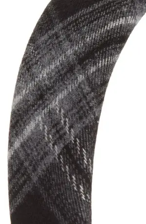 Tasha Plaid Wide Headband