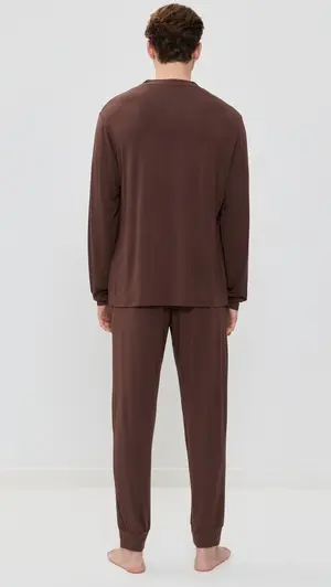 Eberjey Henry Long Pj Set
