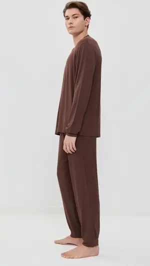 Eberjey Henry Long Pj Set