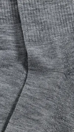 Comme Si The Merino Tube Socks - Heather Gray