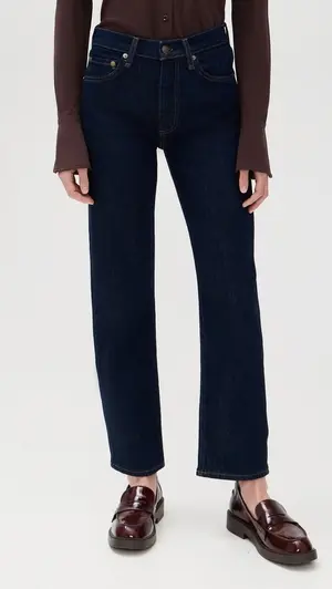 Rag & Bone Harlow Ankle Straight Jeans