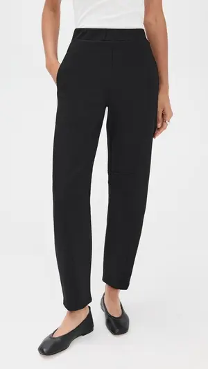 ALIGNE Markus Ponte Barrel Leg Trousers