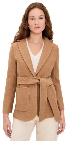MAREA Boiled Wool Single-breasted Blazer