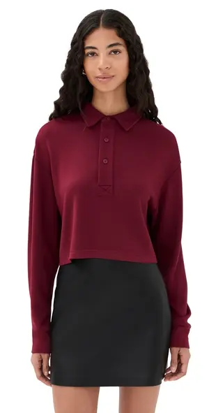 LE BOP Hayley Polo - Merlot