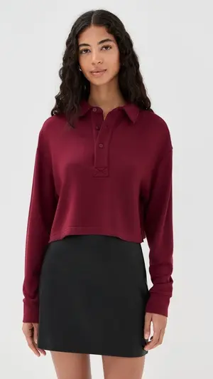 LE BOP Hayley Polo - Merlot
