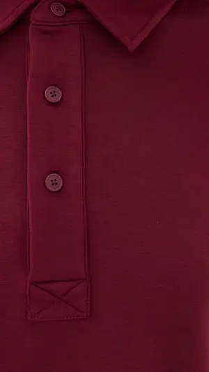 LE BOP Hayley Polo - Merlot