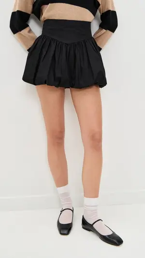 LE BOP Zoe Mini Skirt - Black