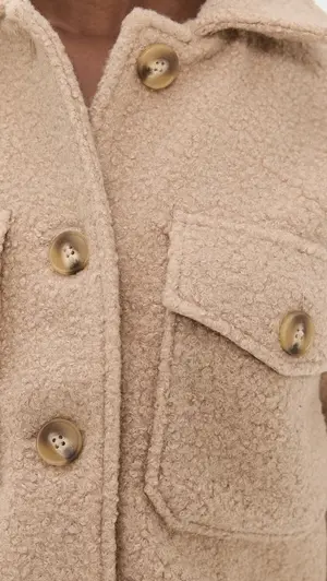 Z Supply Oxford Boucle Sherpa Jacket