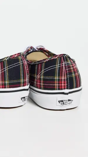 VANS Authentic Checked Sneakers - Plaid Navy