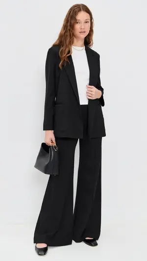 RIPLEY RADER Ponte Knit Wide Leg Pant