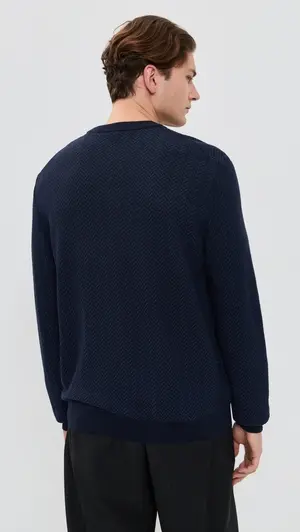 Hugo Boss H-habito Wool Crewneck Sweater
