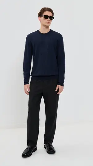 Hugo Boss H-habito Wool Crewneck Sweater