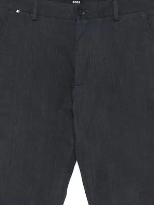 BOSS Buttoned Trousers - Black