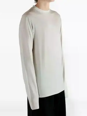 RIER Long Sleeve Wool Top
