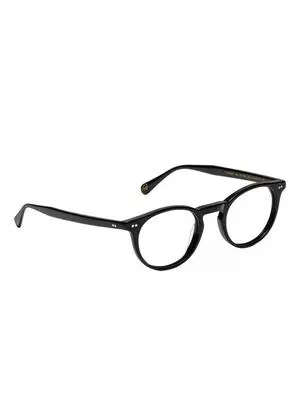 MOSCOT Frankie Round-frame Eyeglasses - Black