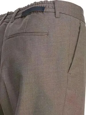 BRIGLIA 1949 Drawstring Trousers - Brown