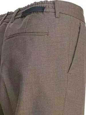 BRIGLIA 1949 Drawstring Trousers - Brown