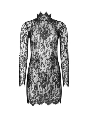 L'Agence Henrietta Lace Mini Dress
