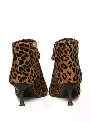 GIULIANO GALIANO Animal-print Heeled Boots