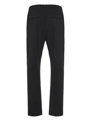 PT TORINO Drawstring Trousers - Black
