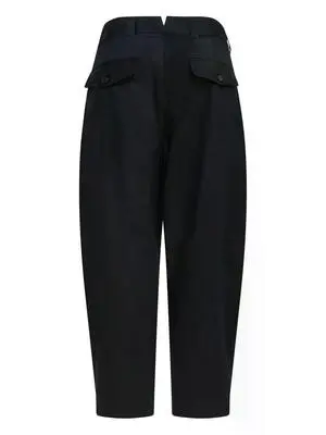 Comme Des Garçons Button-fastening Trousers