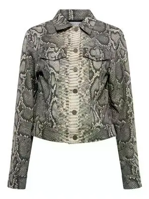 Gabriela Hearst Bronte Python-print Jacket