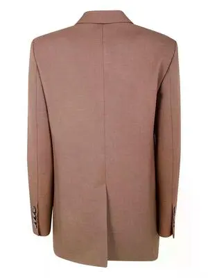 DRHOPE Double-breasted Blazer - Brown