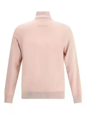 Zegna Ribbed Turtleneck Sweater - Pink