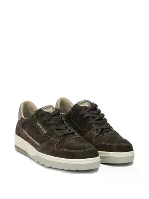 MUSTO Suede Panel Sneakers