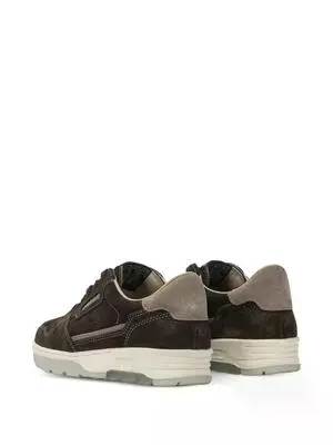 MUSTO Suede Panel Sneakers