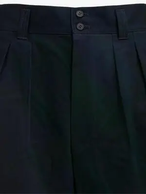 Comme Des Garçons Button-fastening Cotton Trousers