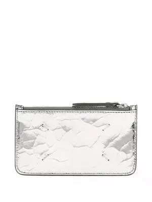 MAISON MARGIELA Textured Zip Card Holder
